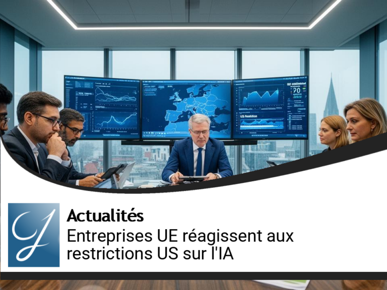 Entreprises européennes face aux restrictions américaines sur l'IA